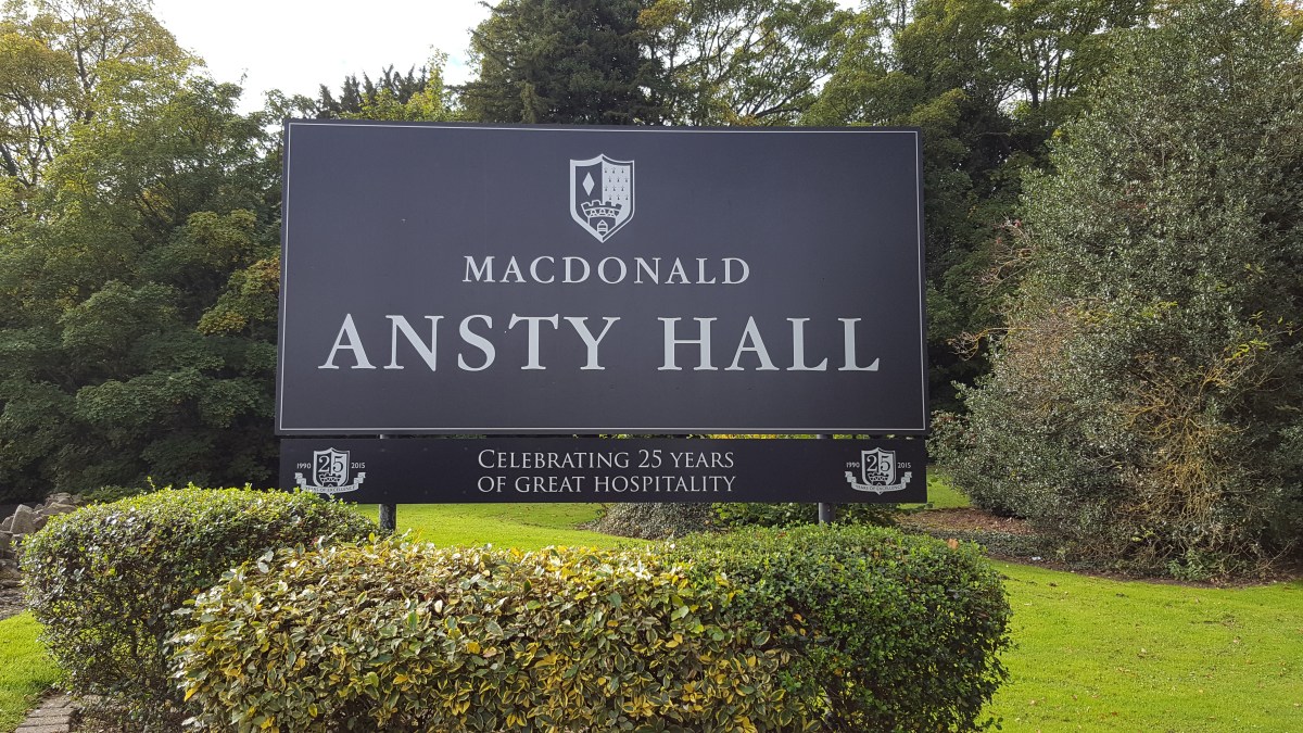 Macdonald Ansty Hall Hotel – Coventry – The Travel Locker