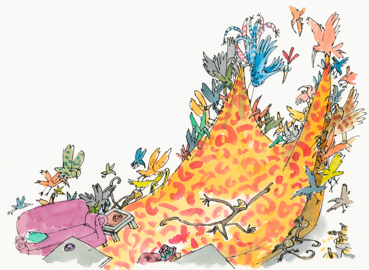 Quentin Blake: Inside Stories – The Travel Locker